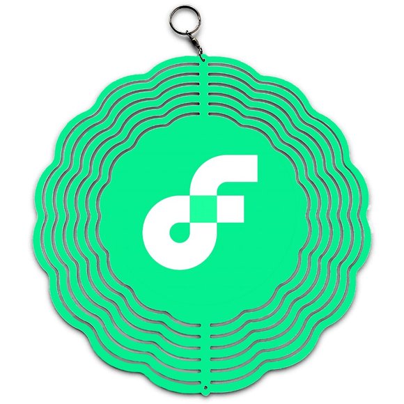 Design | Flow Coin Digital Currency Logo Design Wind Spinner | Poshmark